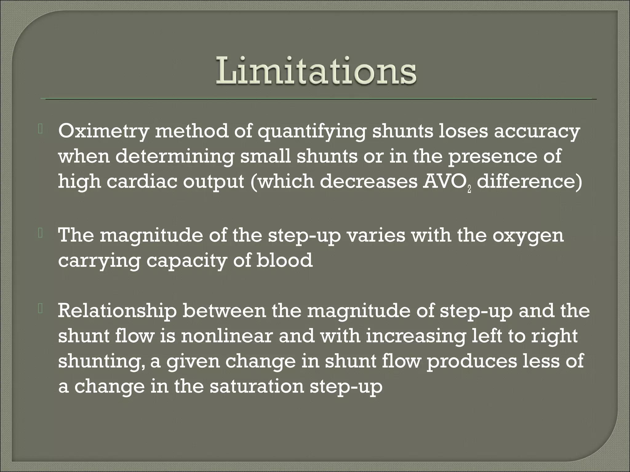 Intracardiac shunts | PPT