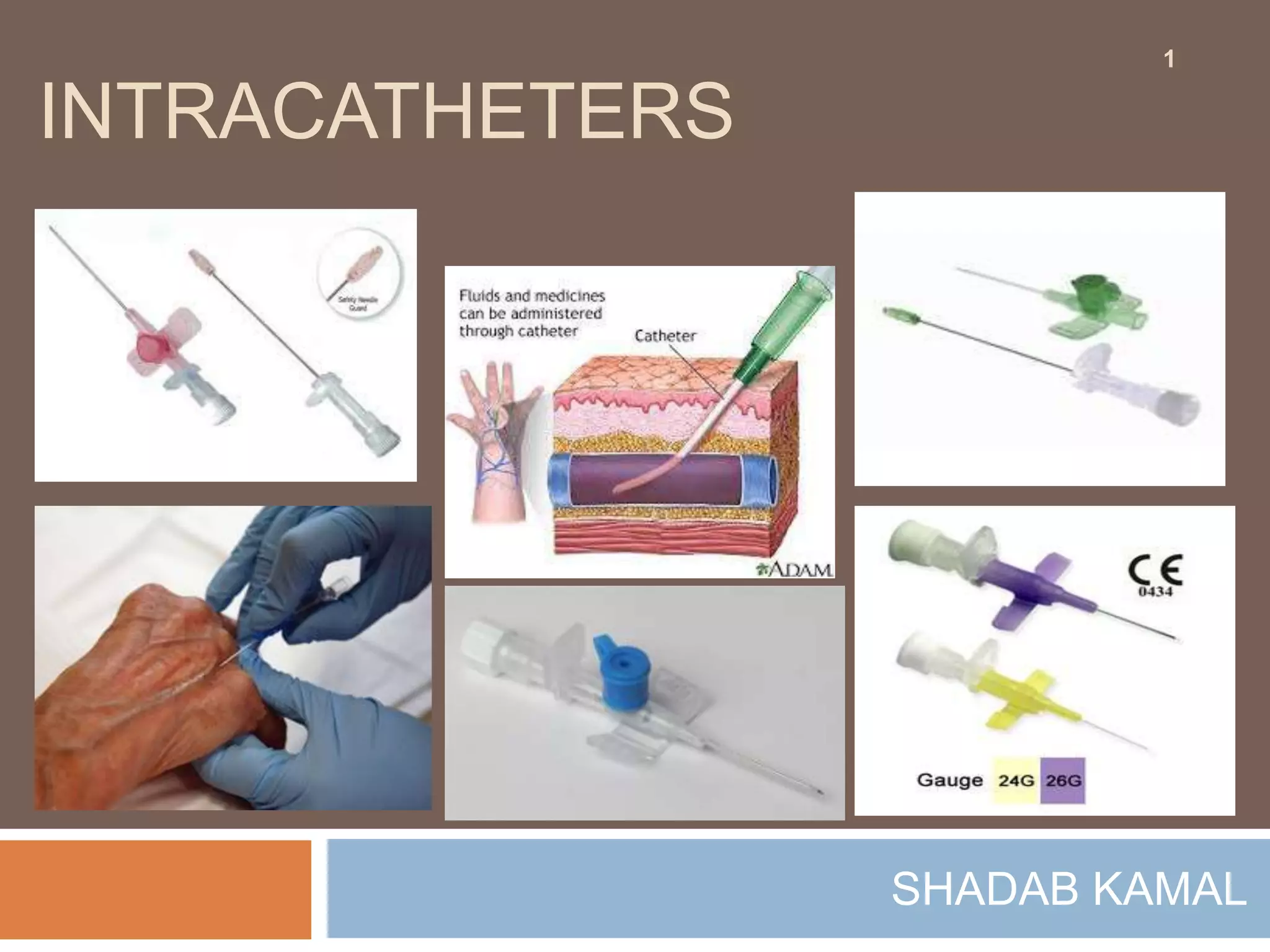 Intracatheters | PPTX