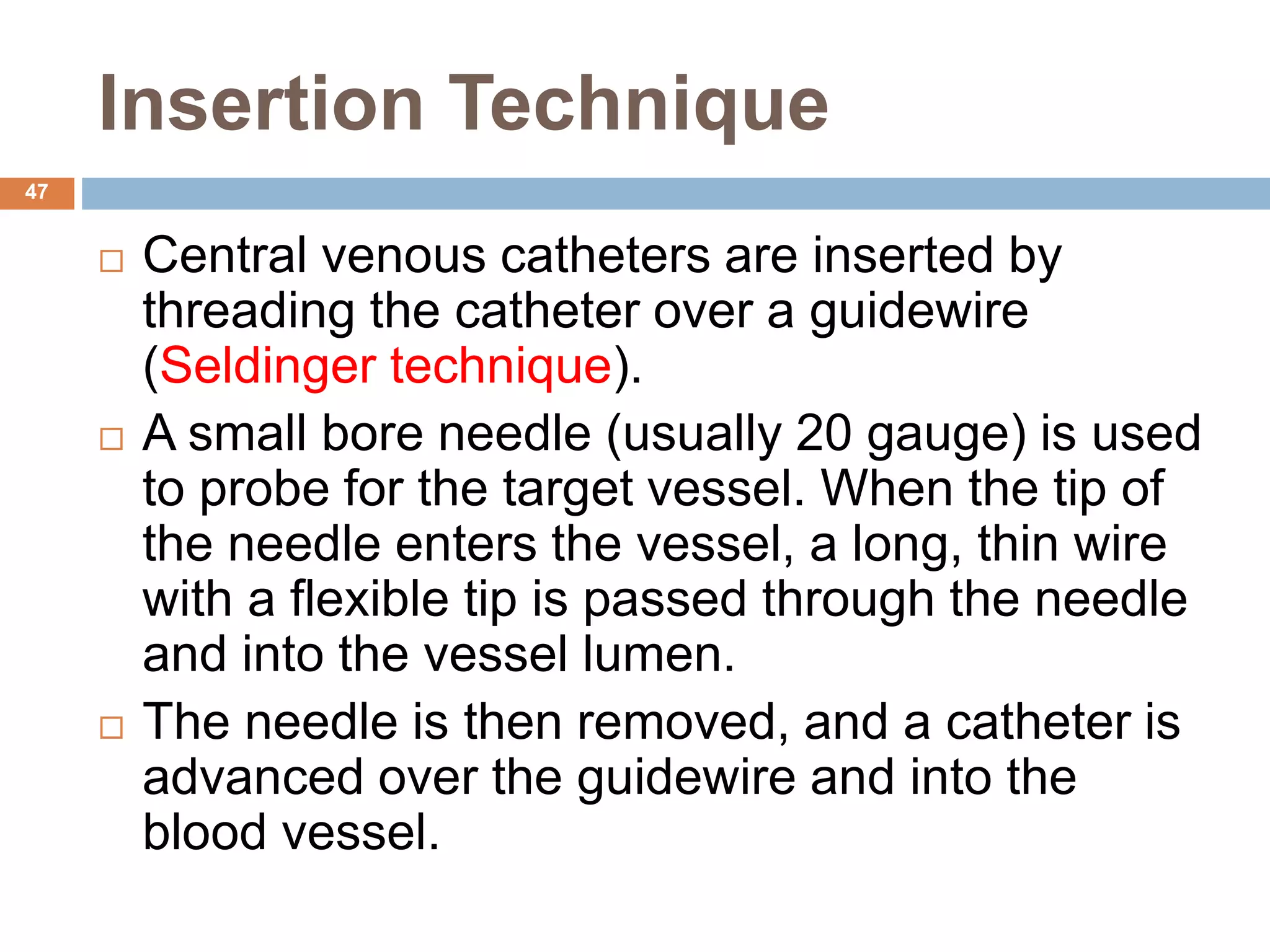 Intracatheters | PPTX