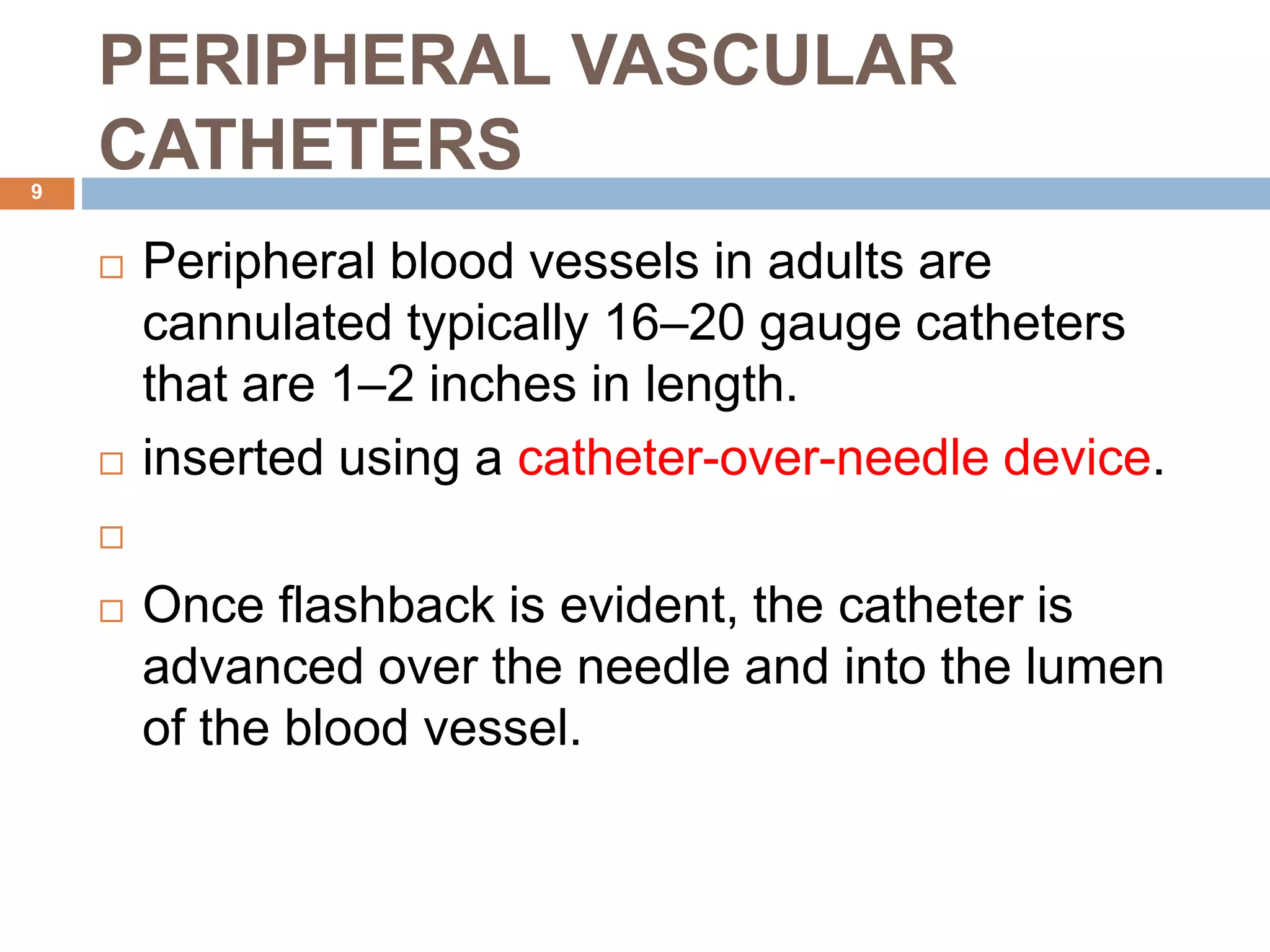 Intracatheters | PPTX