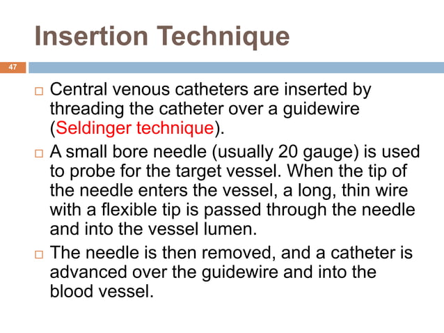 Intracatheters | PPTX | First Aid | Injuries