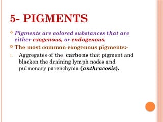 Intracellular Accumulations and pigment s.pptx