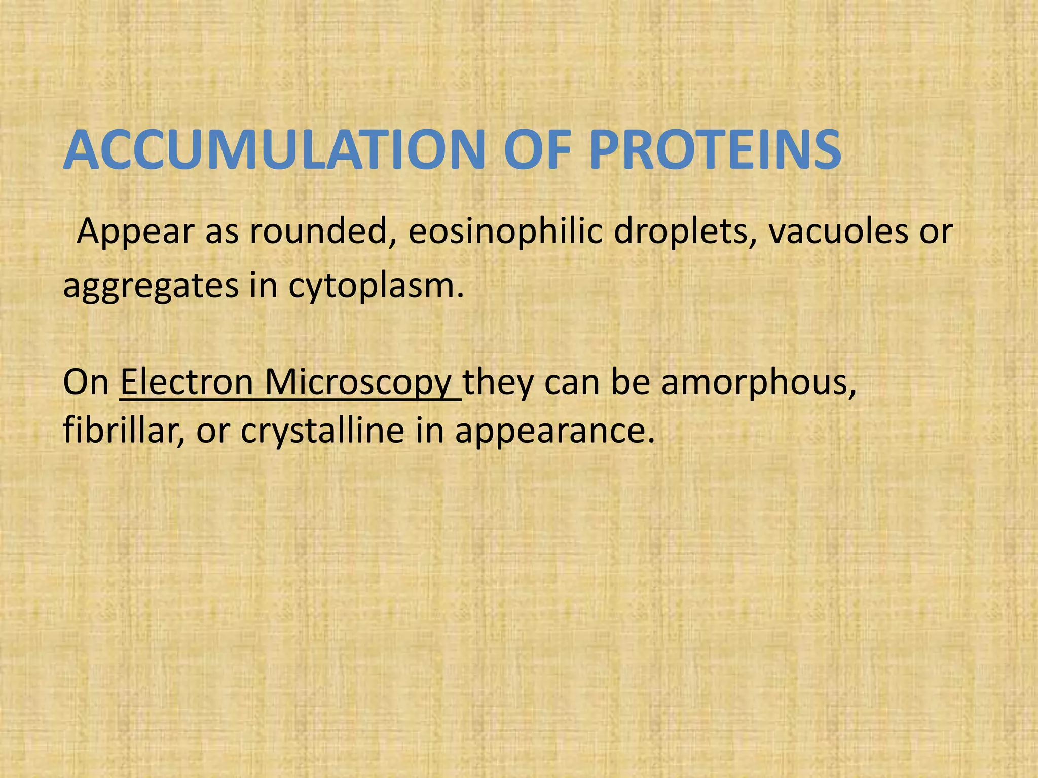Intracellular accumulations ppt by dr usman nasir | PPTX