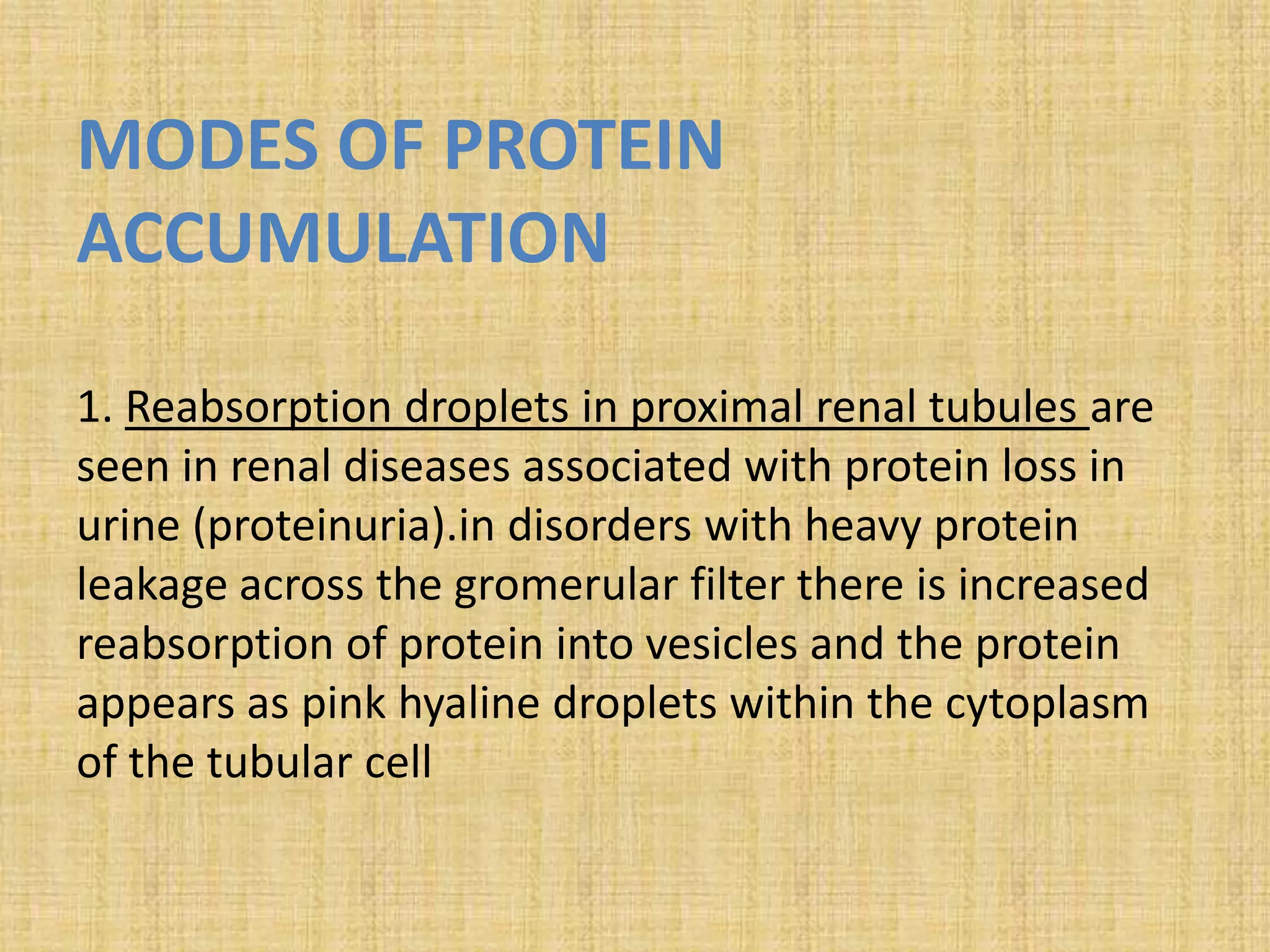 Intracellular accumulations ppt by dr usman nasir | PPTX