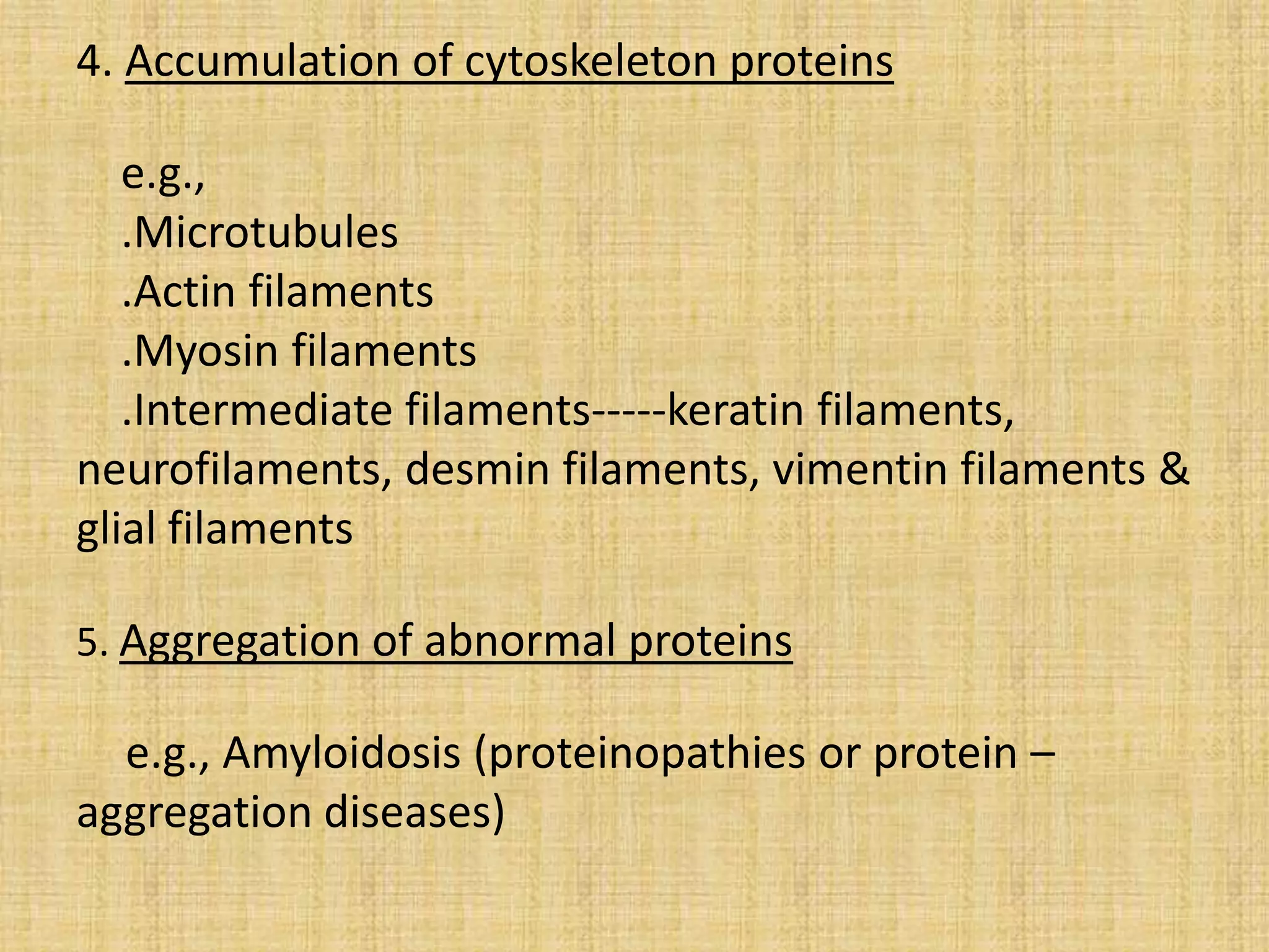 Intracellular accumulations ppt by dr usman nasir | PPTX