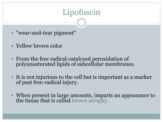 Intracellular Accumulation | PPTX