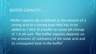 Intracellular and extracellular electrolytes, buffer solution and ...