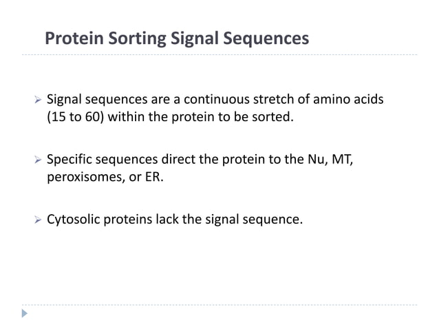 Intracellular trafficking and protein sorting | PPTX | Biological Sciences | Science