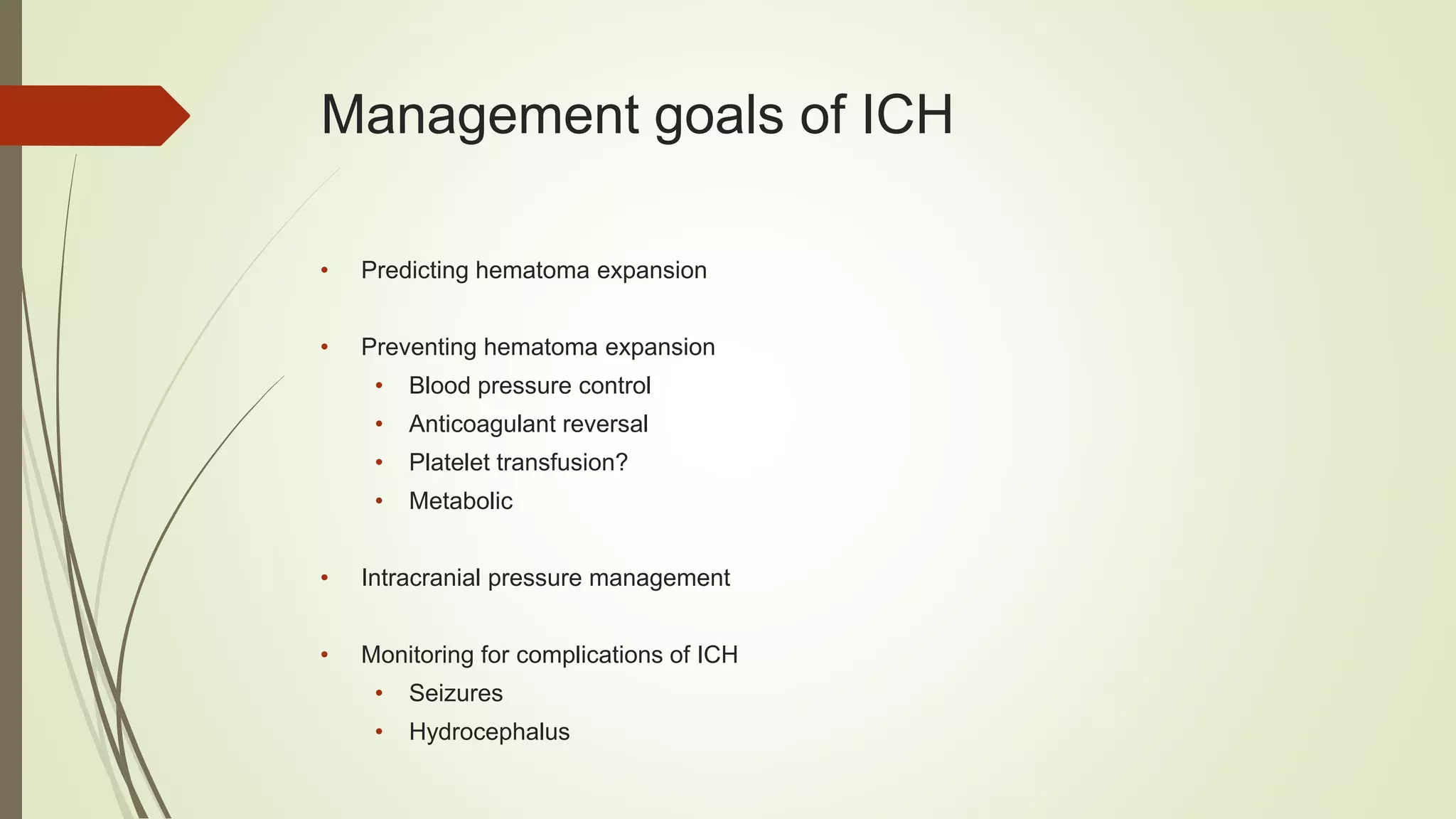 Intracerebral hemorrhage, SAH, ischemic stroke,[412].pptx