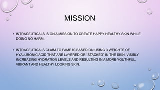 Intraceuticals - Oxygen Infused Facial / Oxy Facial - Chennai Plastic ...