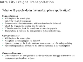 Intra City Freight Transportation | PDF