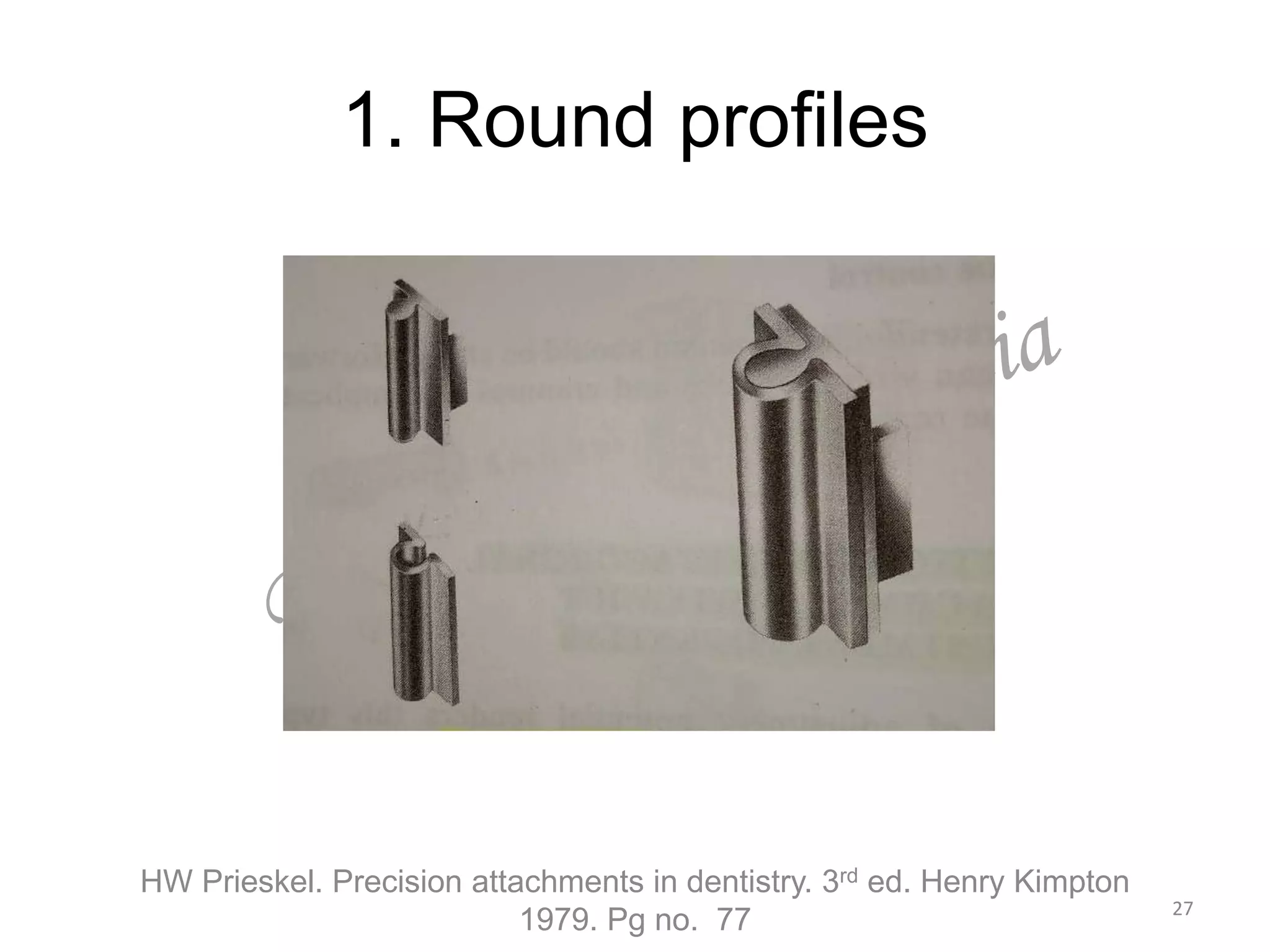 Intracoronal Attachments | PPTX