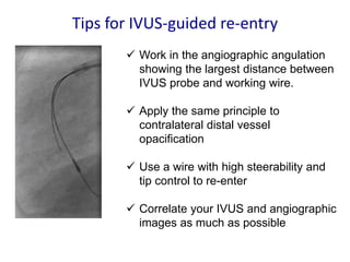 Intracoronary Imaging – when to use, how to use and how to interpret ...