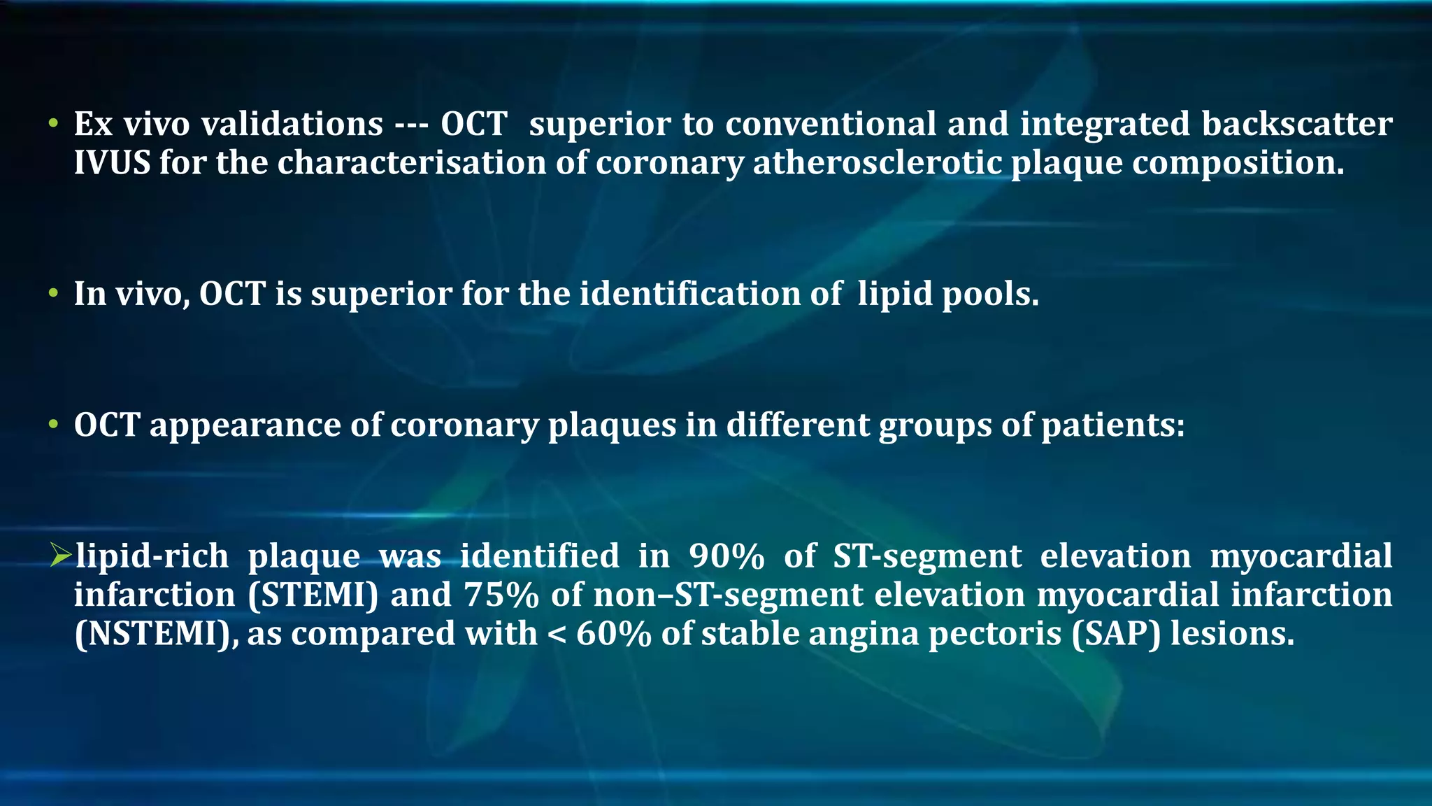 Intracoronary optical coherence tomography | PPTX