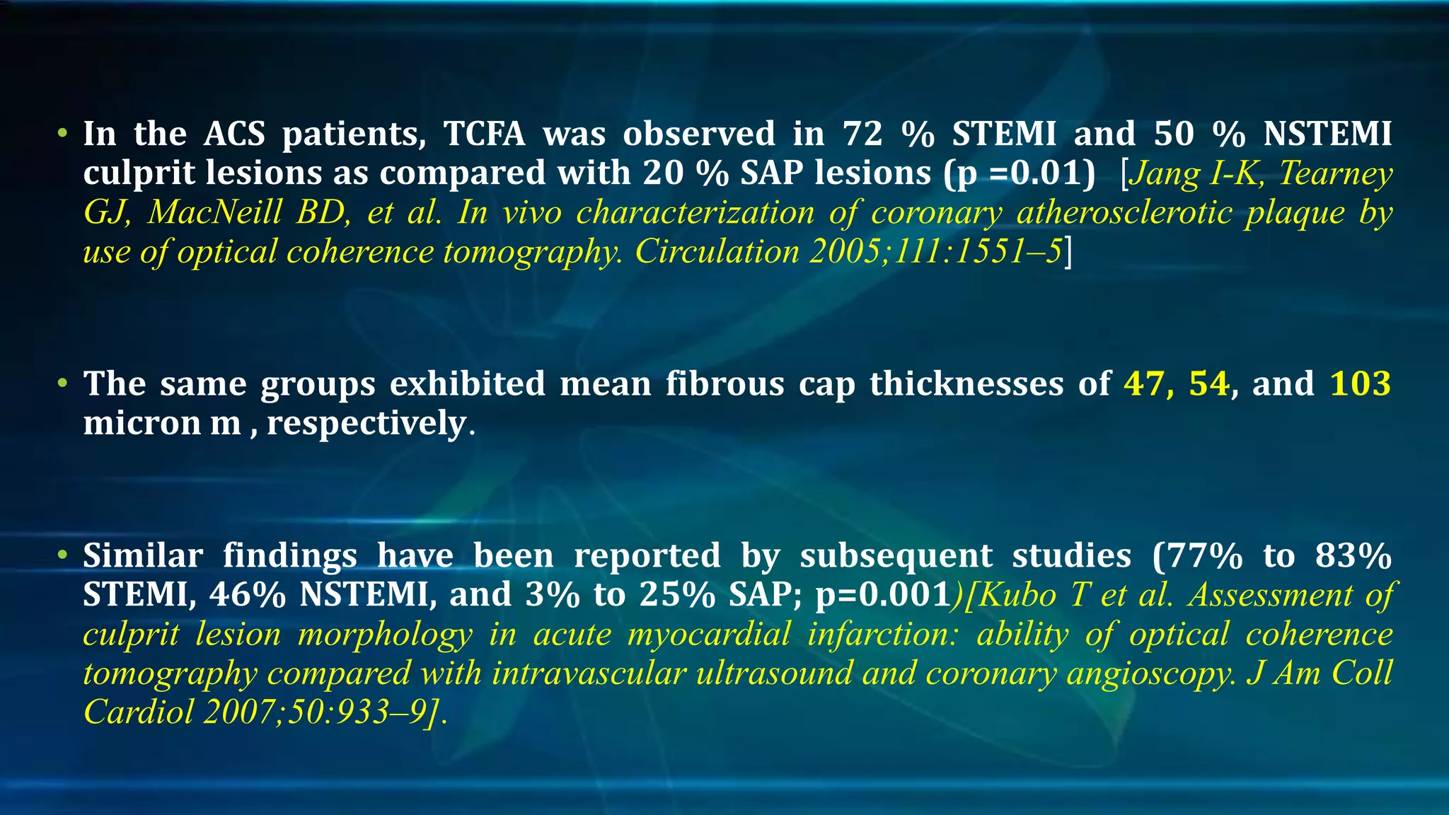 Intracoronary optical coherence tomography | PPTX