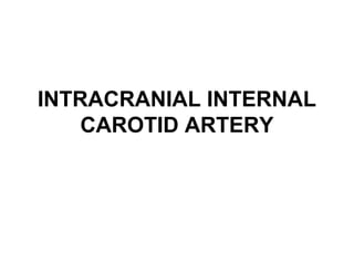 Internal Carotid Artery and Normal Variants | PPT