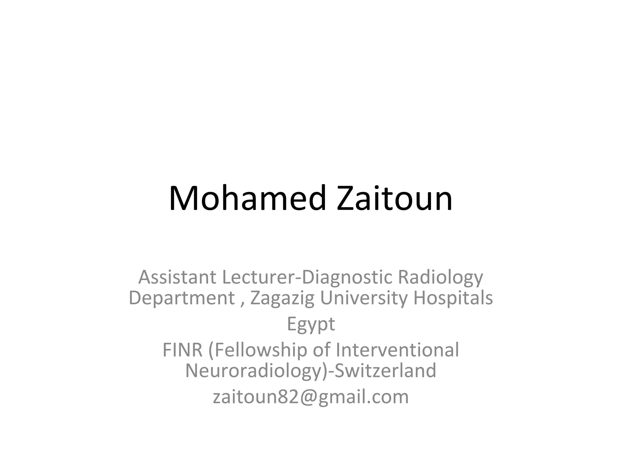 Diagnostic Imaging Of Intracranial Calcifications Ppt