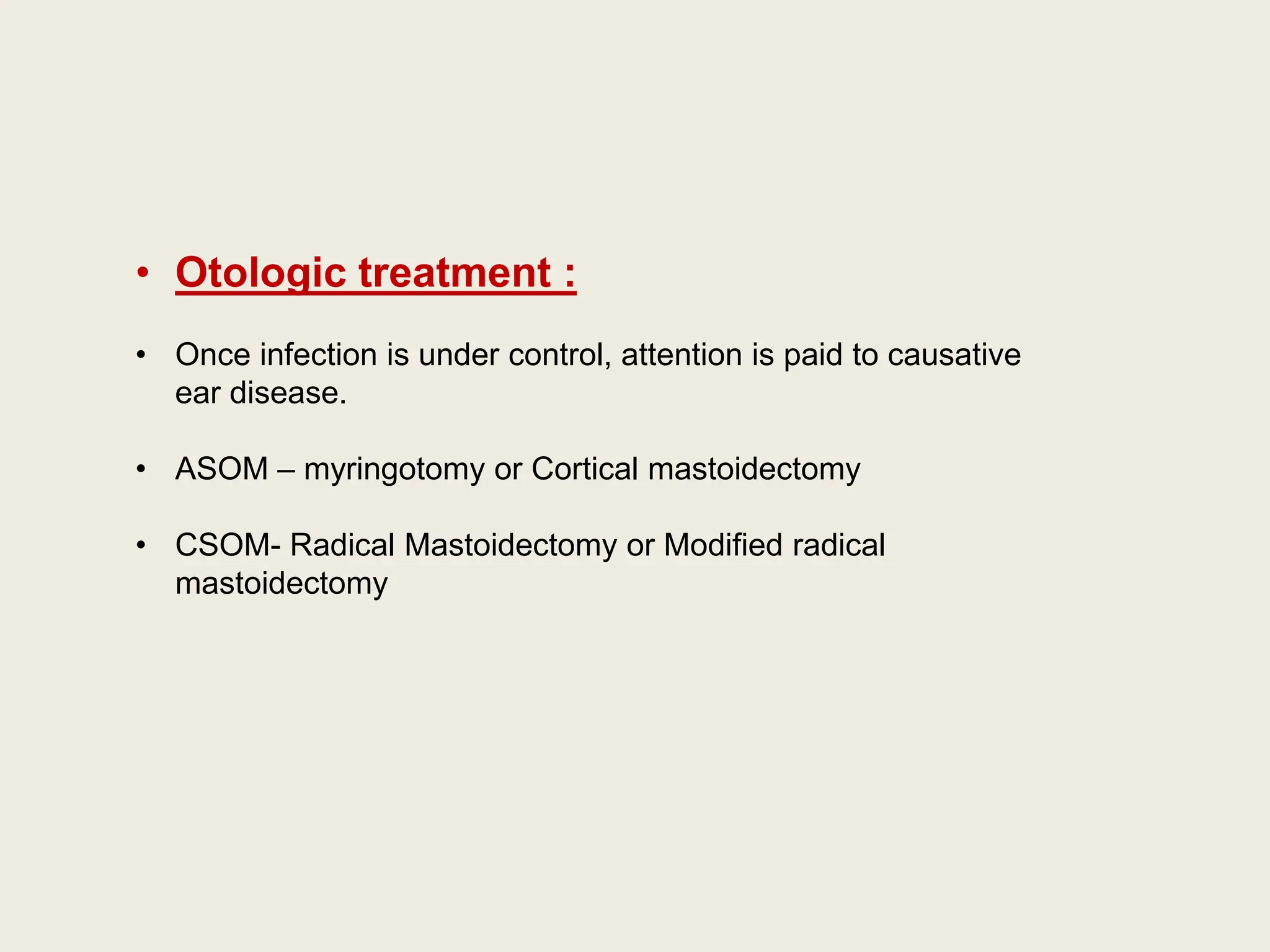 Presentation on intracranial complications of CSOM | PPTX