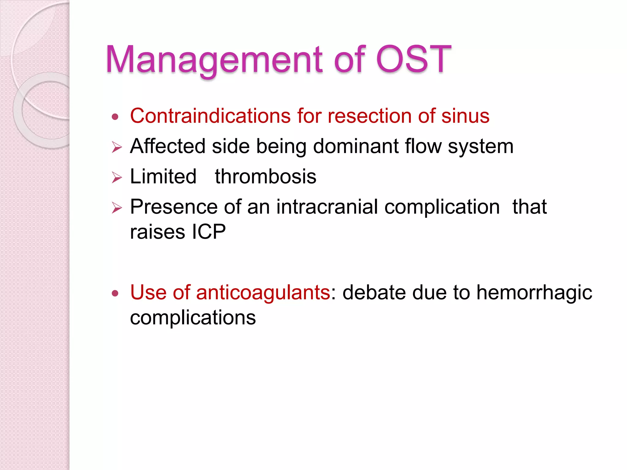 Intracranial complications of chronic otitis media | PPTX