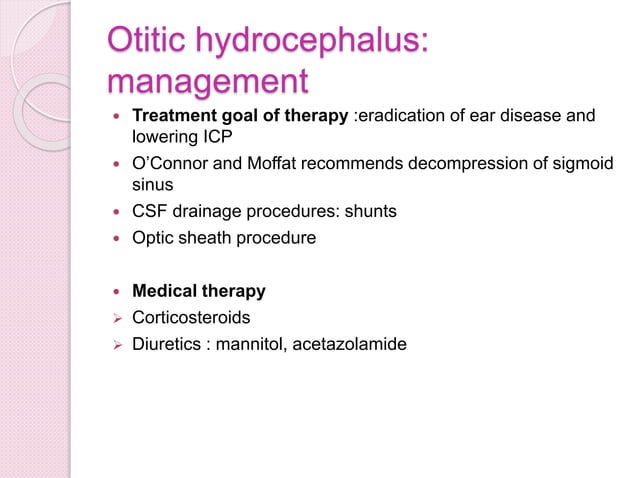 Intracranial complications of chronic otitis media | PPTX | Ear, Nose and Throat Conditions ...