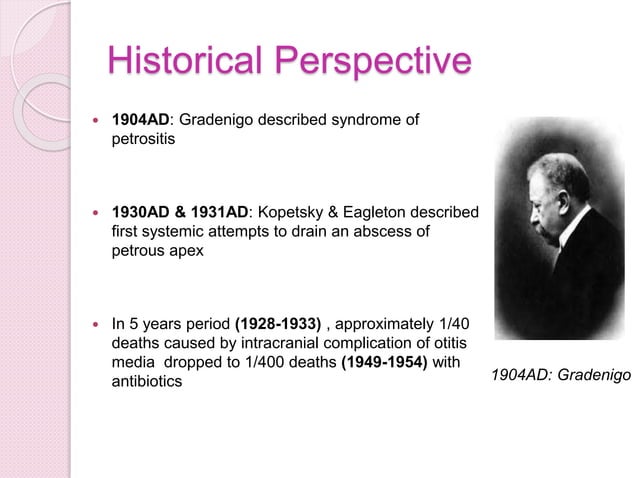 Intracranial complications of chronic otitis media | PPTX | Ear, Nose ...