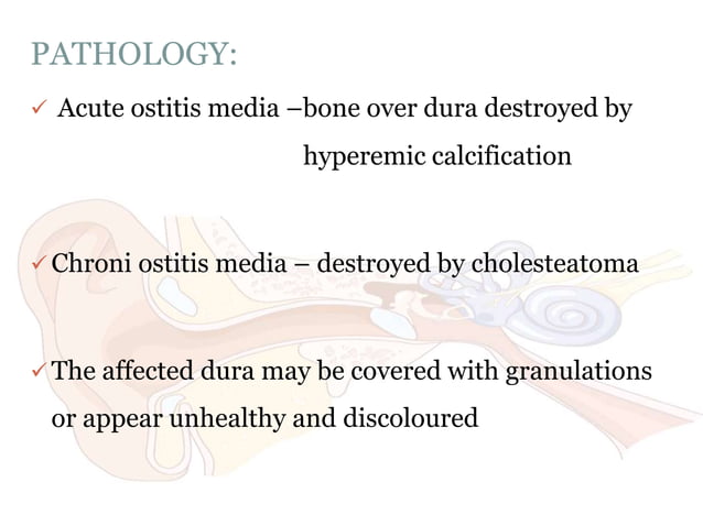 Intracranial complications of csom | PPTX