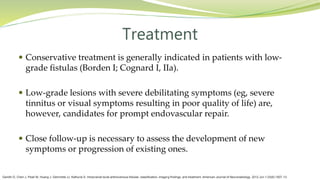 Intracranial Dural Arteriovenous Fistulas | PPT