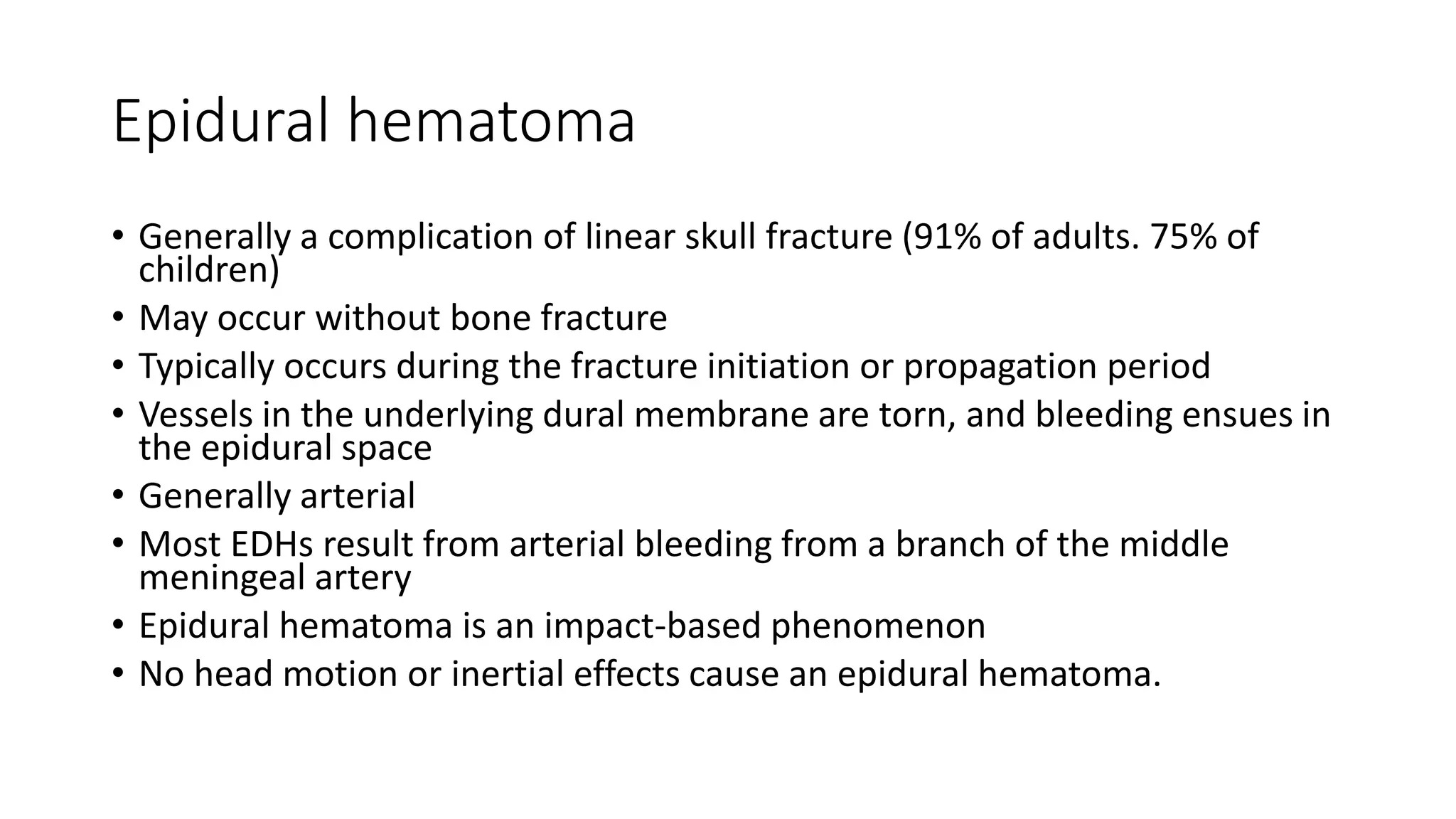 Intracranial hematomas | PPTX