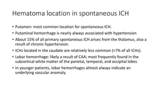 Intracranial hematomas | PPTX