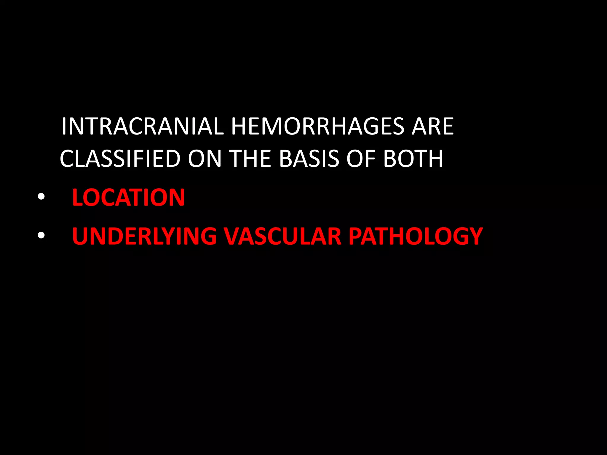 Intracranial hemorrhage- shruthi s jayaraj, calicut medical college | PPTX