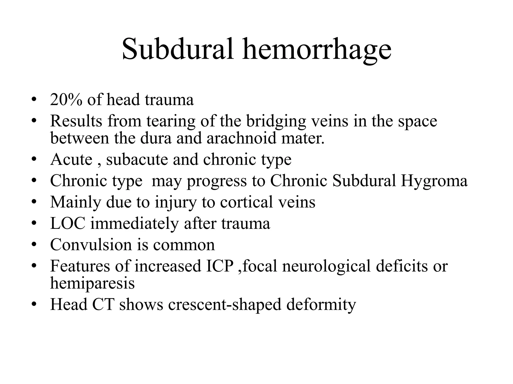 Intracranial hemorrhage | PPTX
