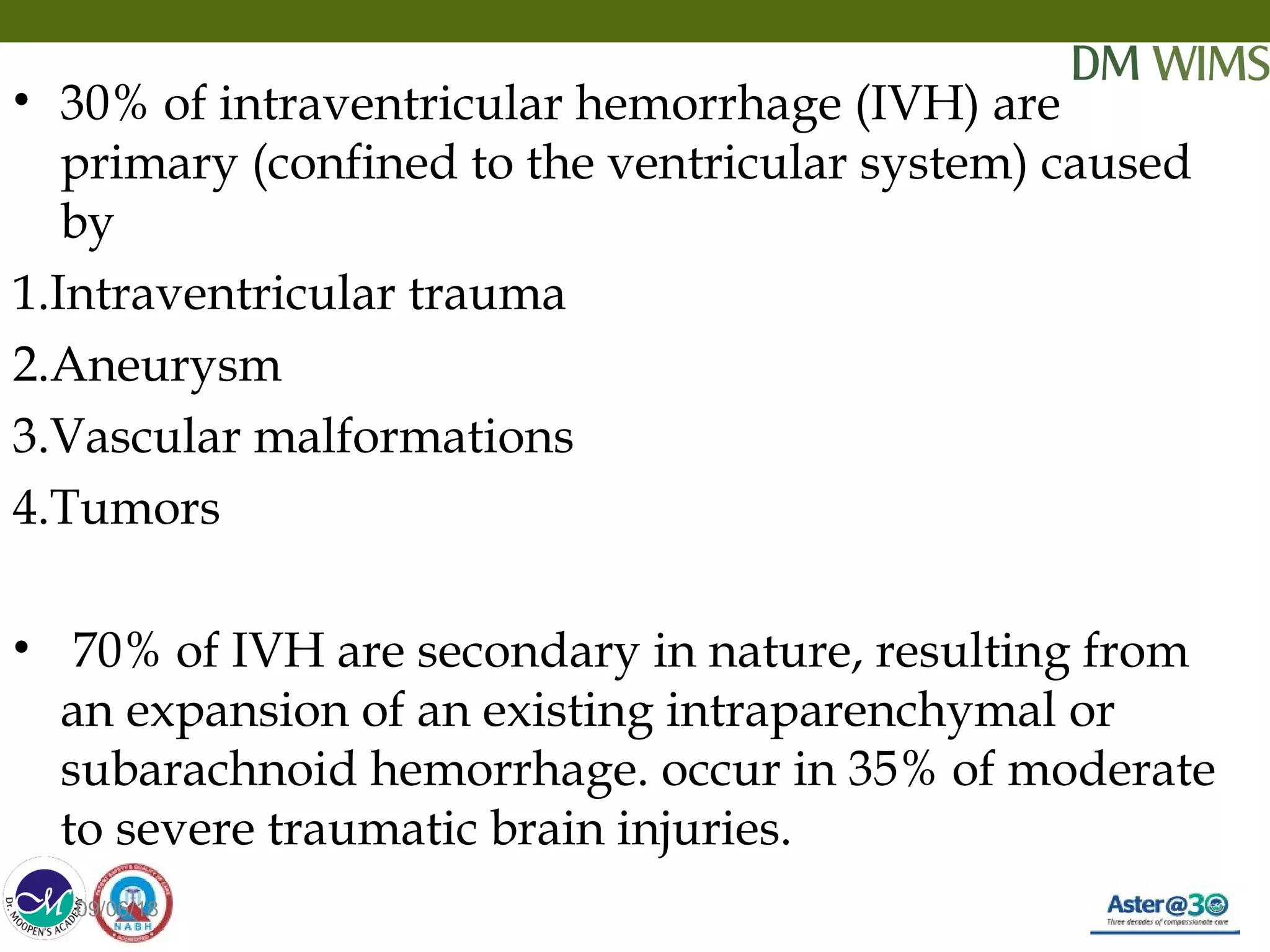 Intracranial hemorrhage,intracerebral Hemorrhage,Brain Bleed | PPT