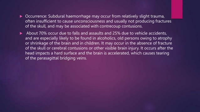 INTRACRANIAL HEMORRHAGE powerpoint presentation | PPTX