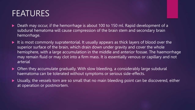 INTRACRANIAL HEMORRHAGE powerpoint presentation | PPTX