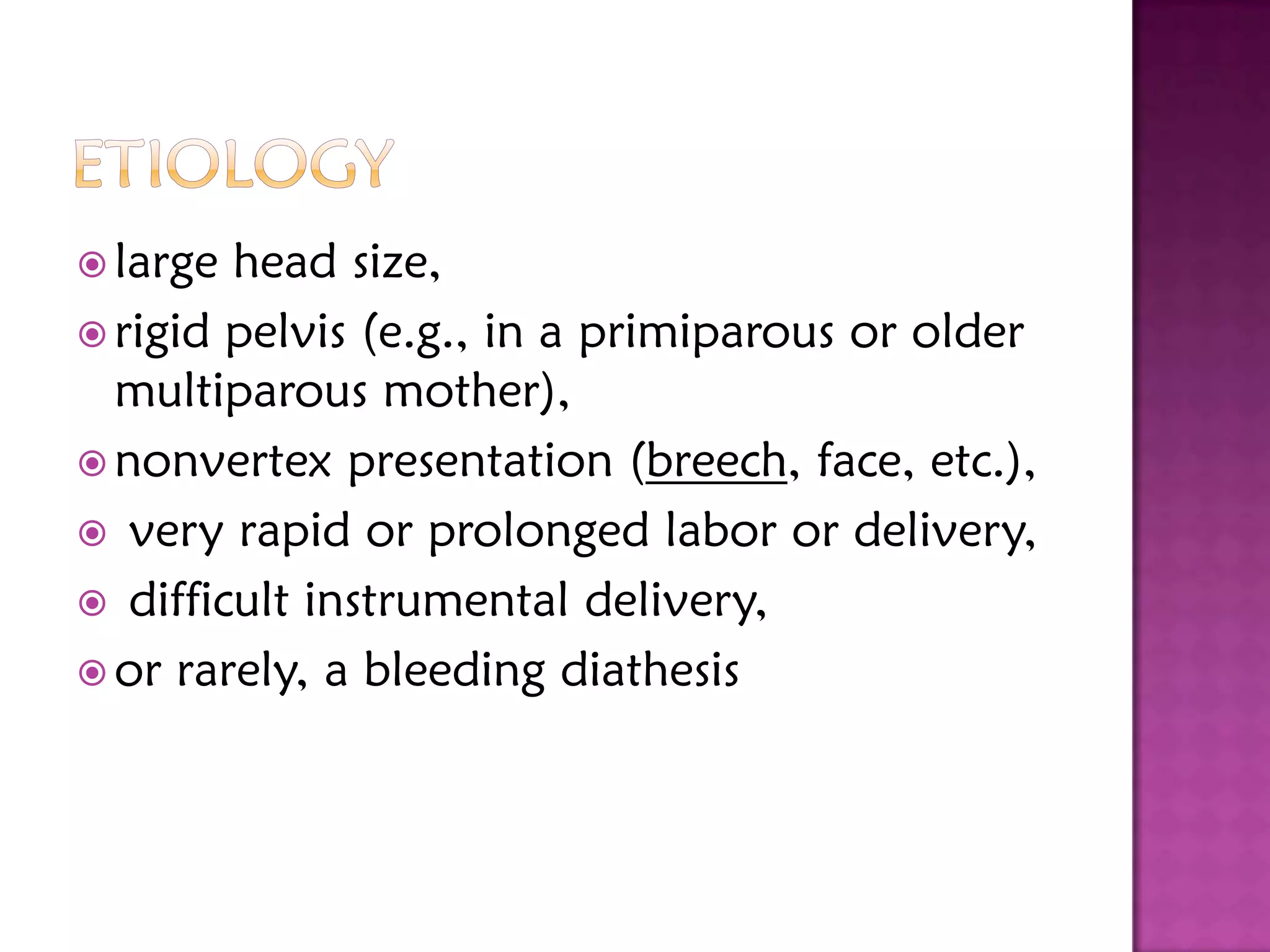 Intracranial hemorrhage newborn | PPTX