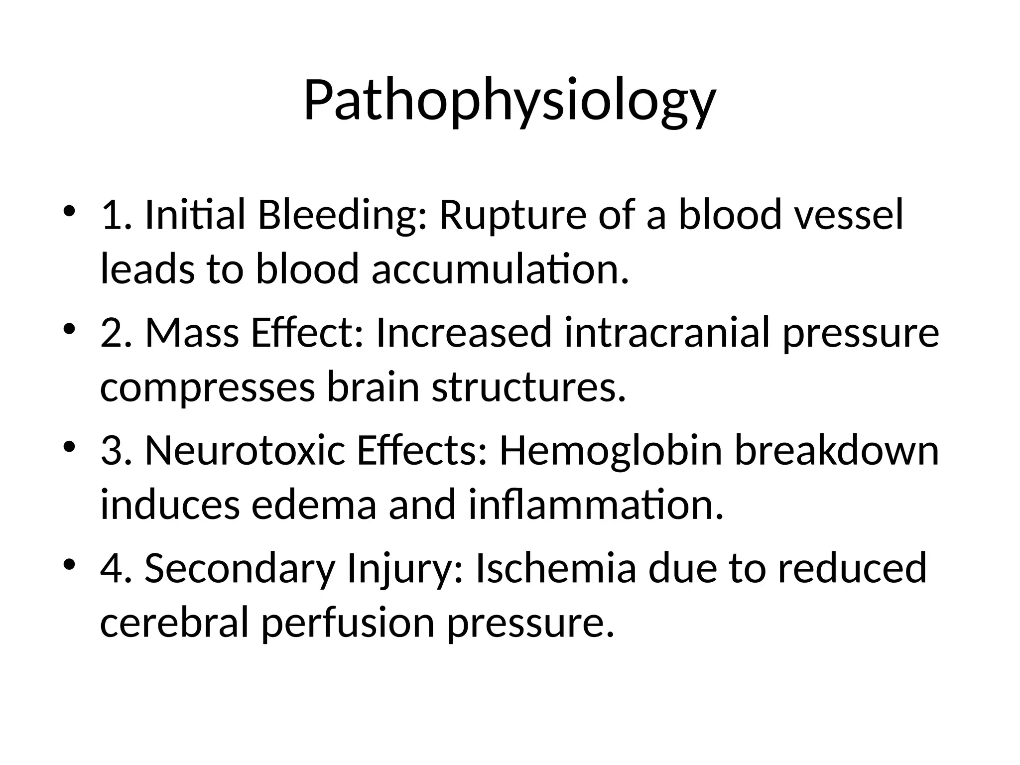 In this presentation we look at intracranial hemorrhage | PPTX