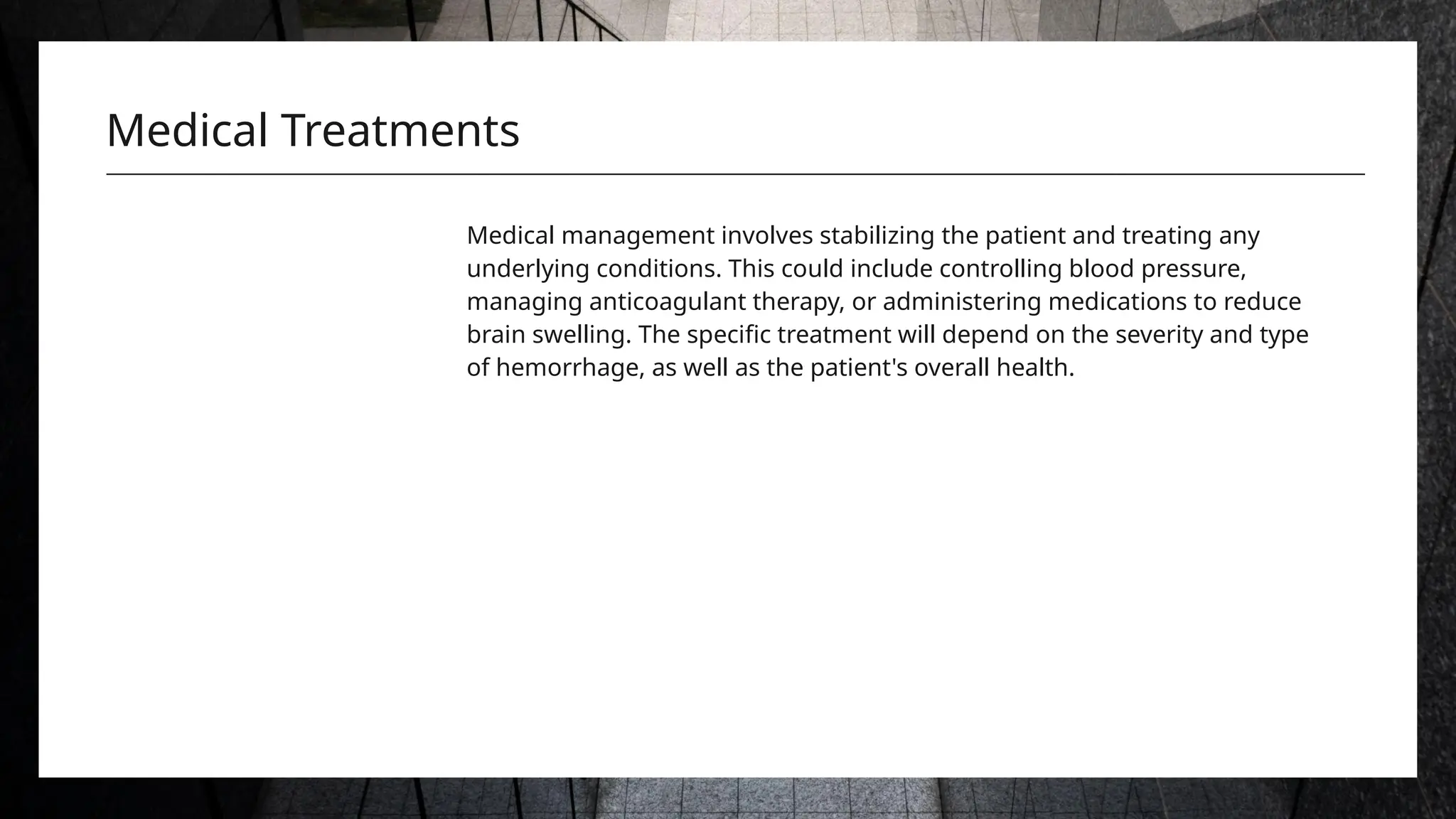 Different Intracranial Hemorrhages Approach and management | PPTX