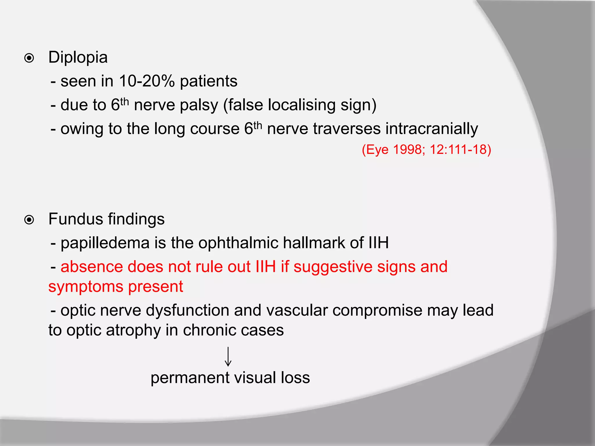 Intracranial hypertension | PPTX