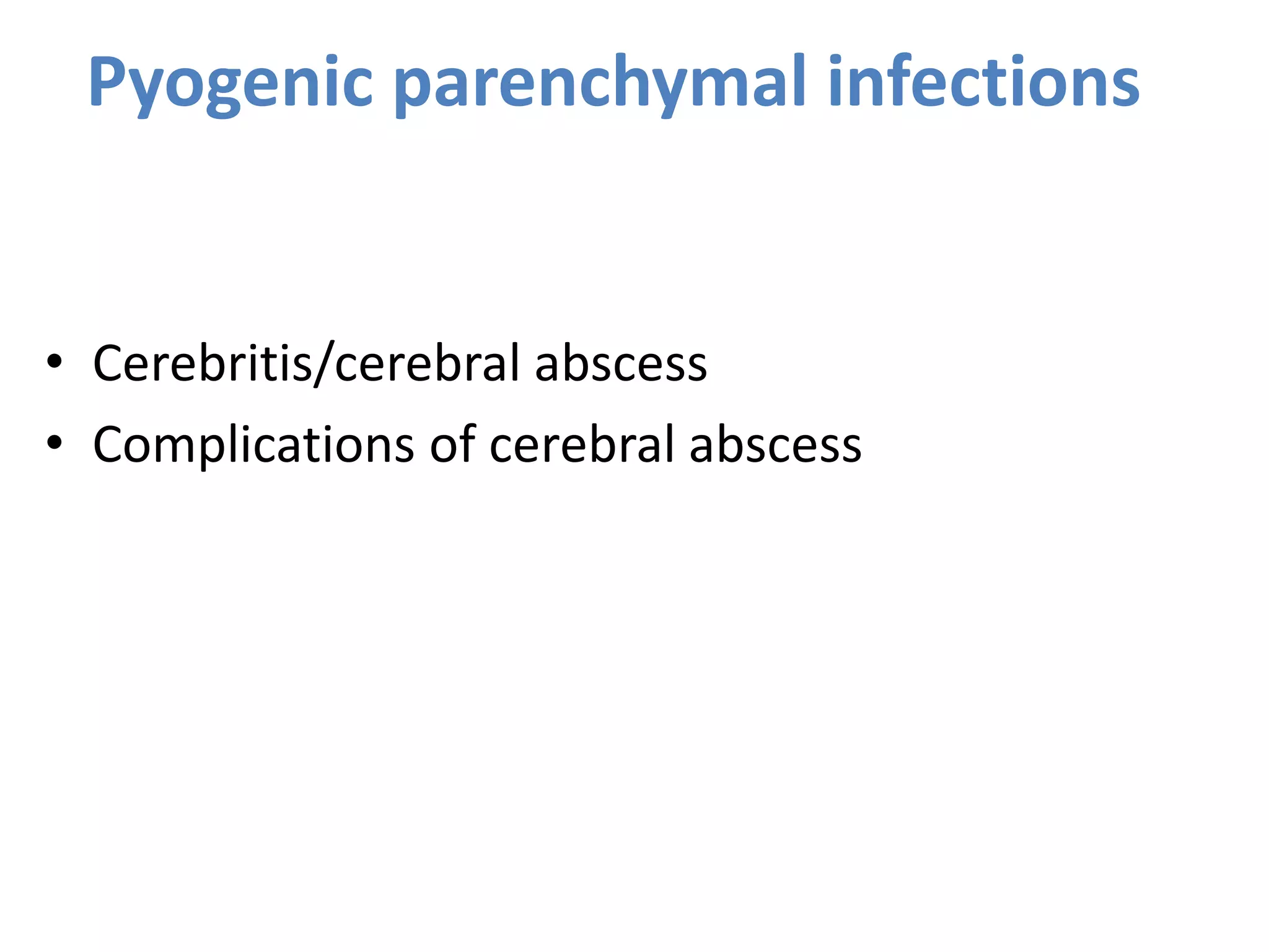 Intracranial infections | PPT