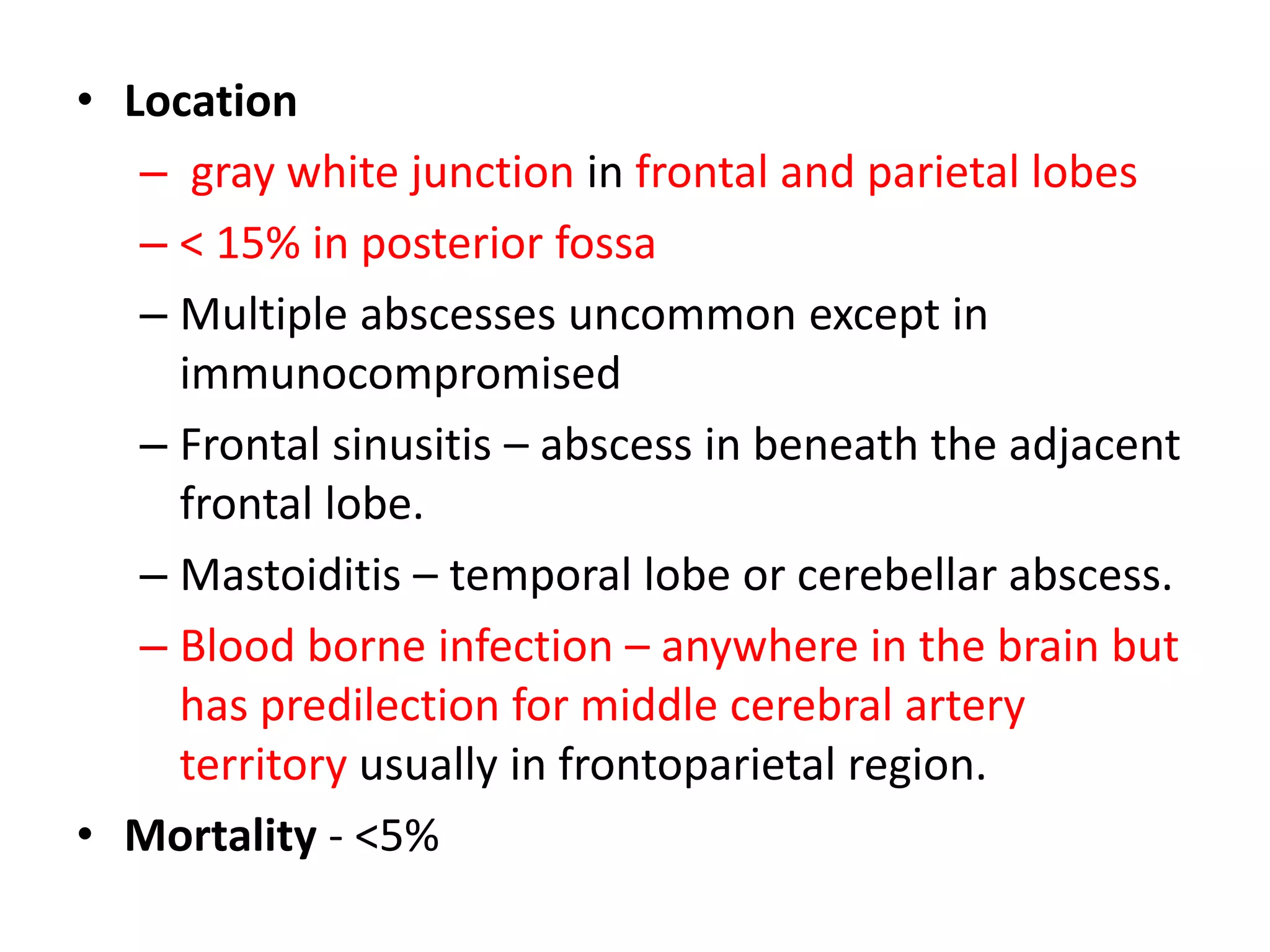 Intracranial infections | PPT