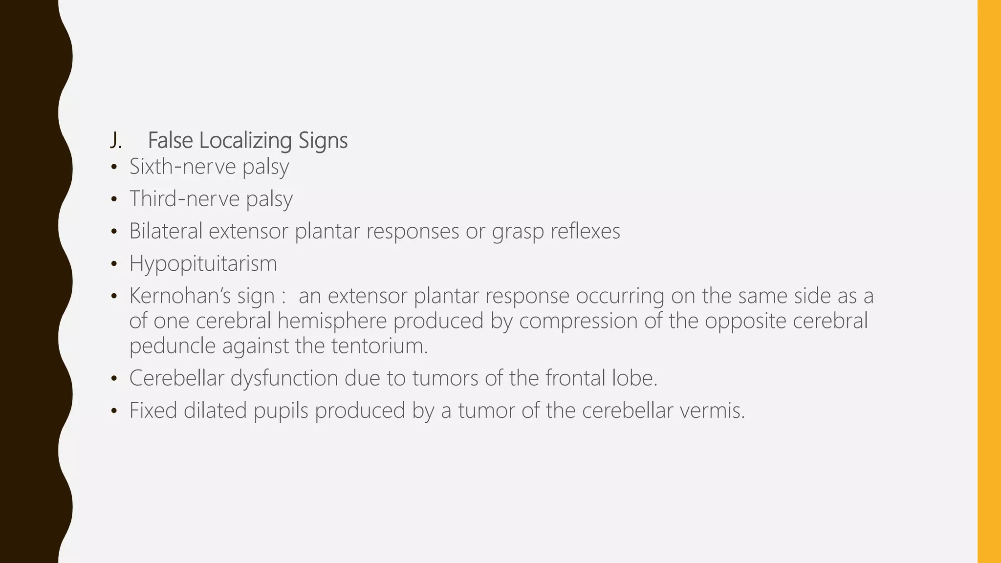 Intracranial neoplasm | PPTX