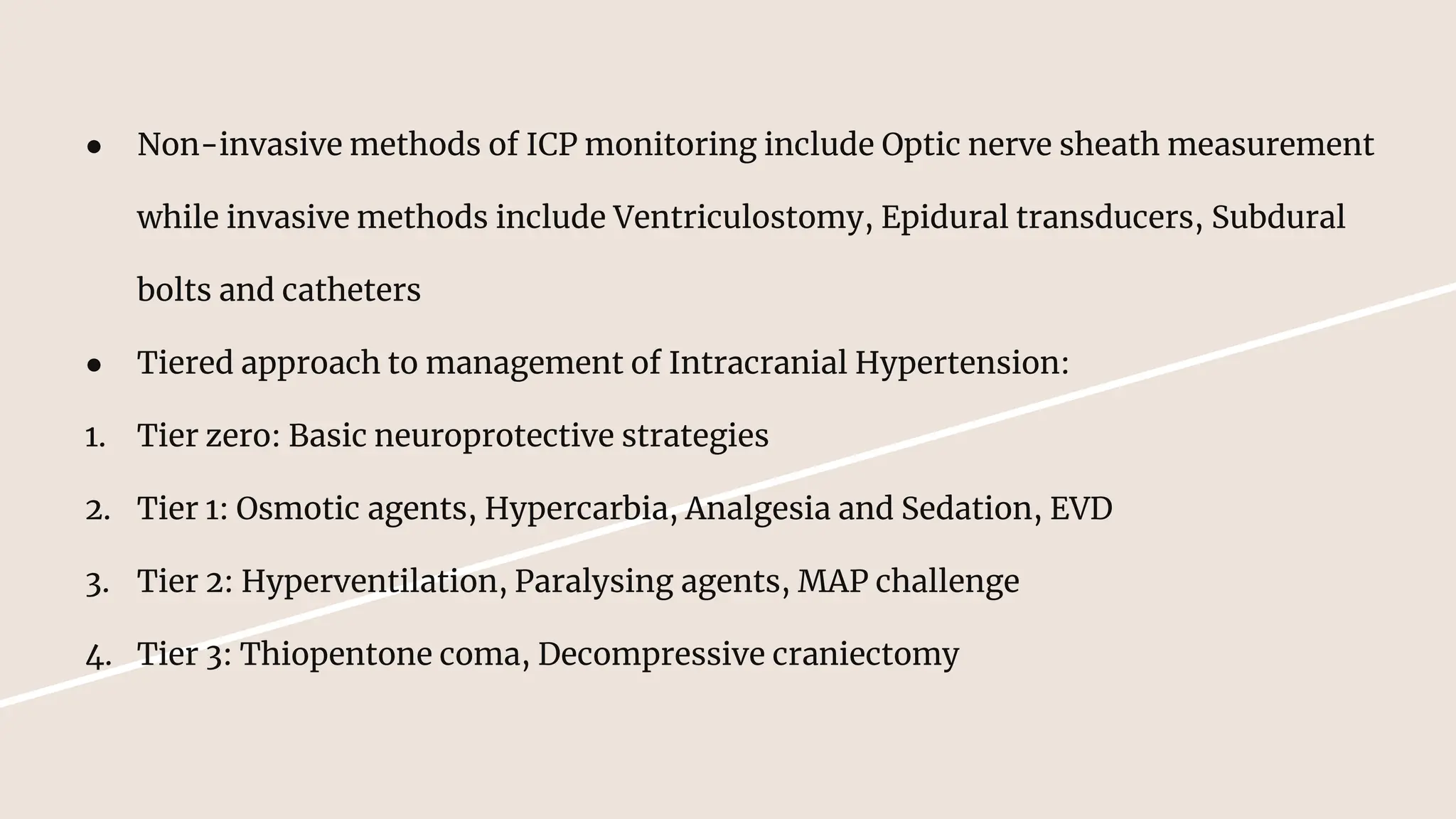 INTRACRANIAL PRESSURE- pathogenesis and management | PPTX
