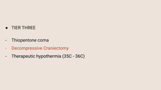 INTRACRANIAL PRESSURE- pathogenesis and management | PPTX