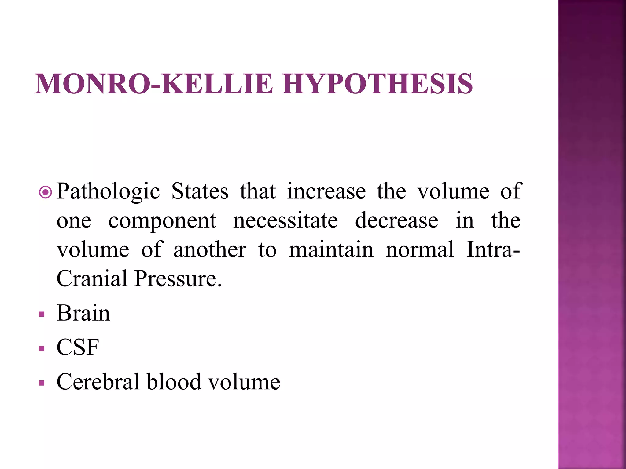 Intracranial pressure measurement | PPTX