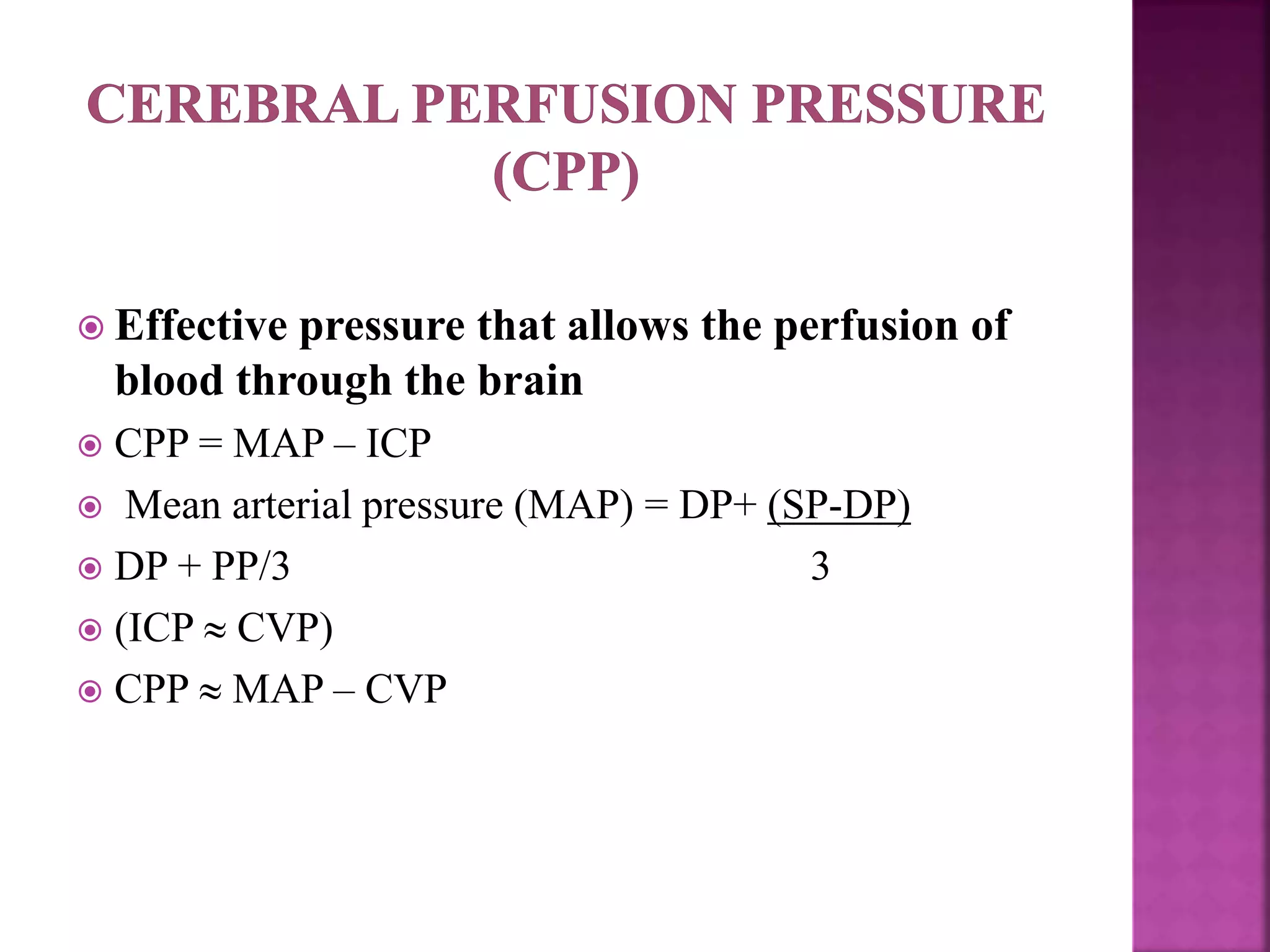 Intracranial pressure measurement | PPTX
