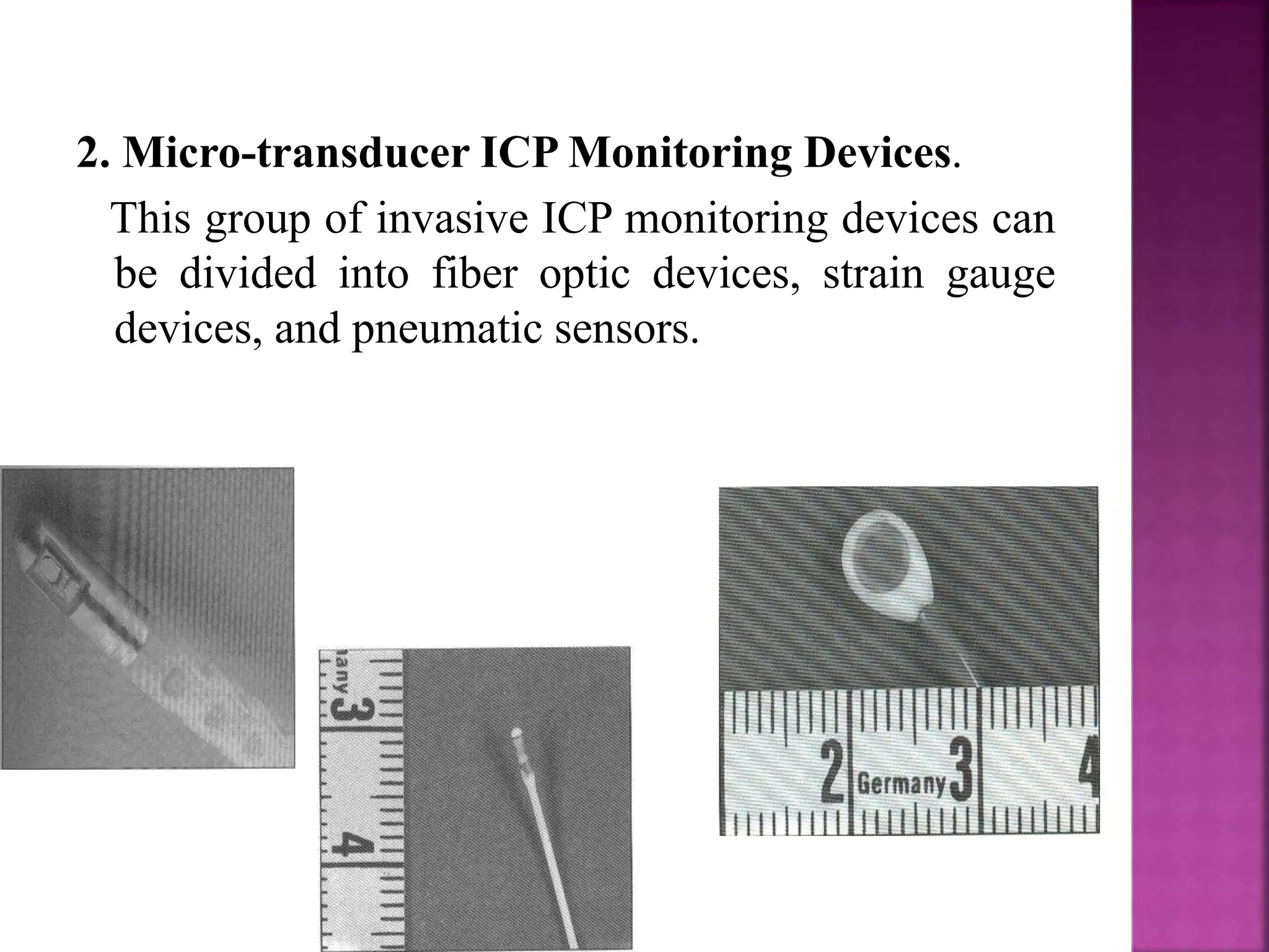 Intracranial pressure measurement | PPTX