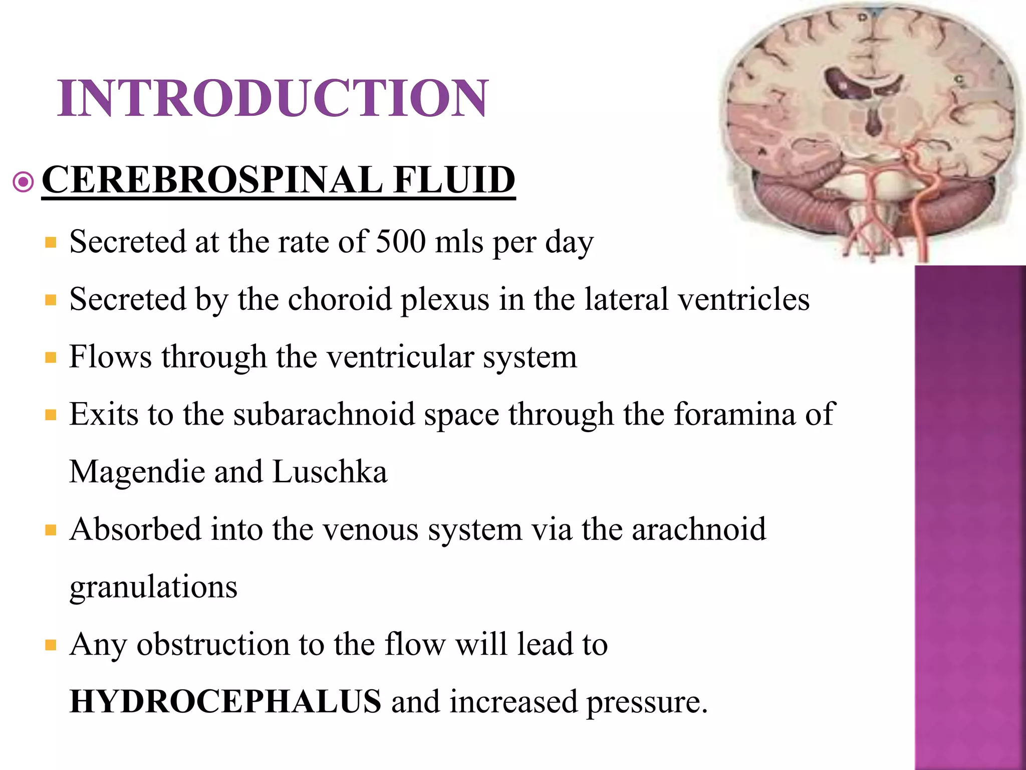 Intracranial pressure measurement | PPTX