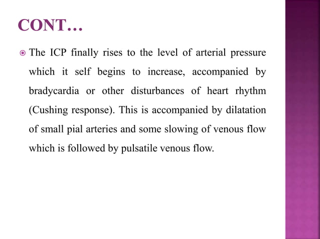 Intracranial pressure measurement | PPTX | Brain and Nervous System ...