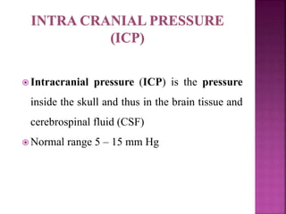 Intracranial pressure measurement | PPT