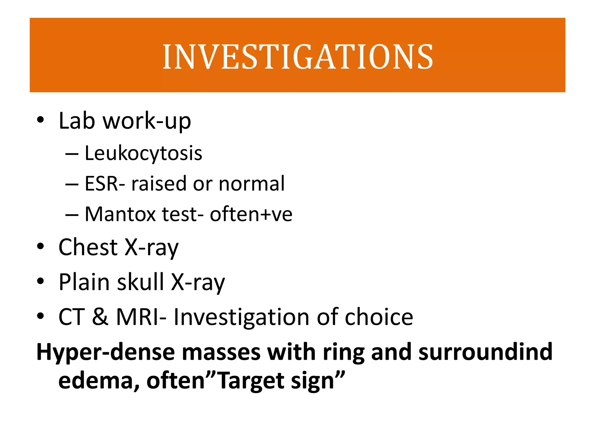 Intracranial space occupying lesions | PPTX